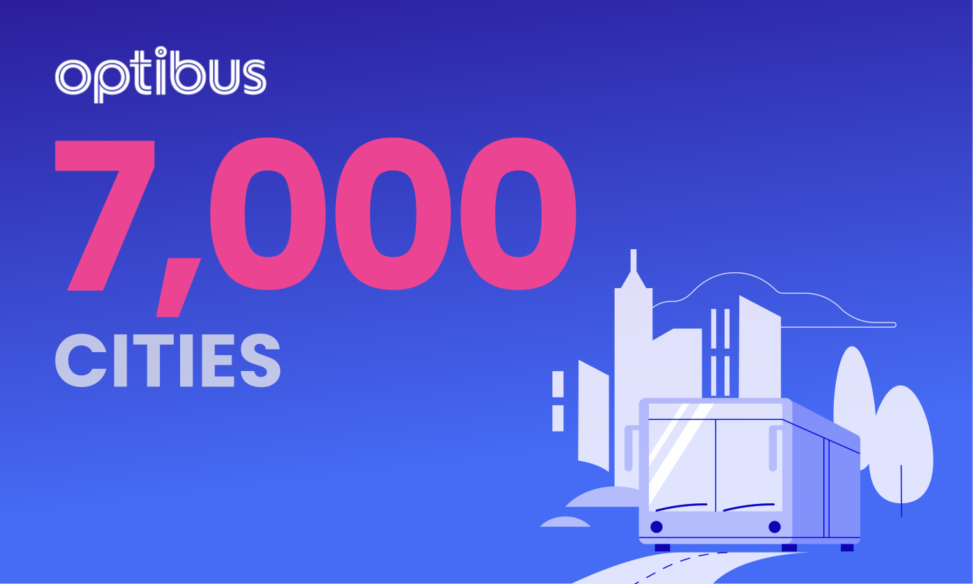 Optibus usage expands to 7,000 cities